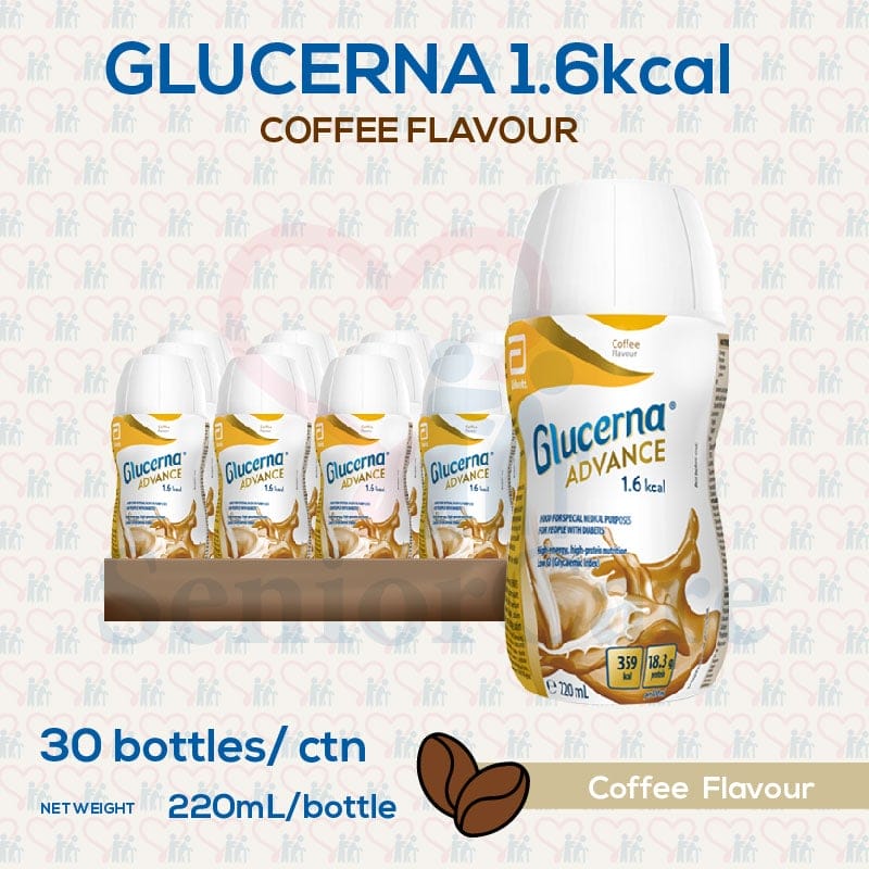 Seniorcare - GLUCERNA ADVANCE 1.6KCAL 220ml Specialized for People with ...