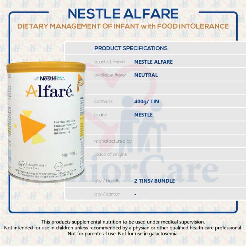 SeniorCare - Nestle Alfare Milk Powder 400g