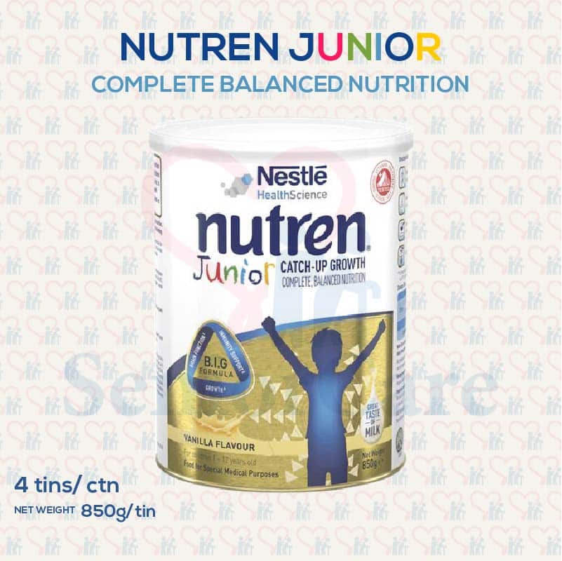 SeniorCare - Nutren Junior 850g - Vanilla Flavour