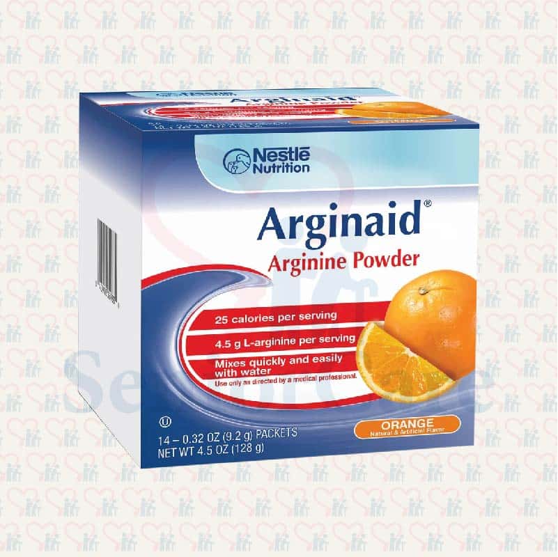 SeniorCare - Nestle Arginaid Arginine Powder - Orange Flavour ...