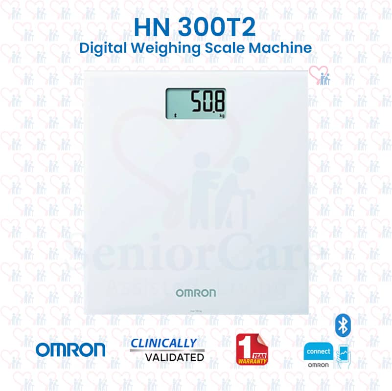 SeniorCare - Omron Digital Weighing Scale Machine -HN 300T2 - PURCHASE NOW!