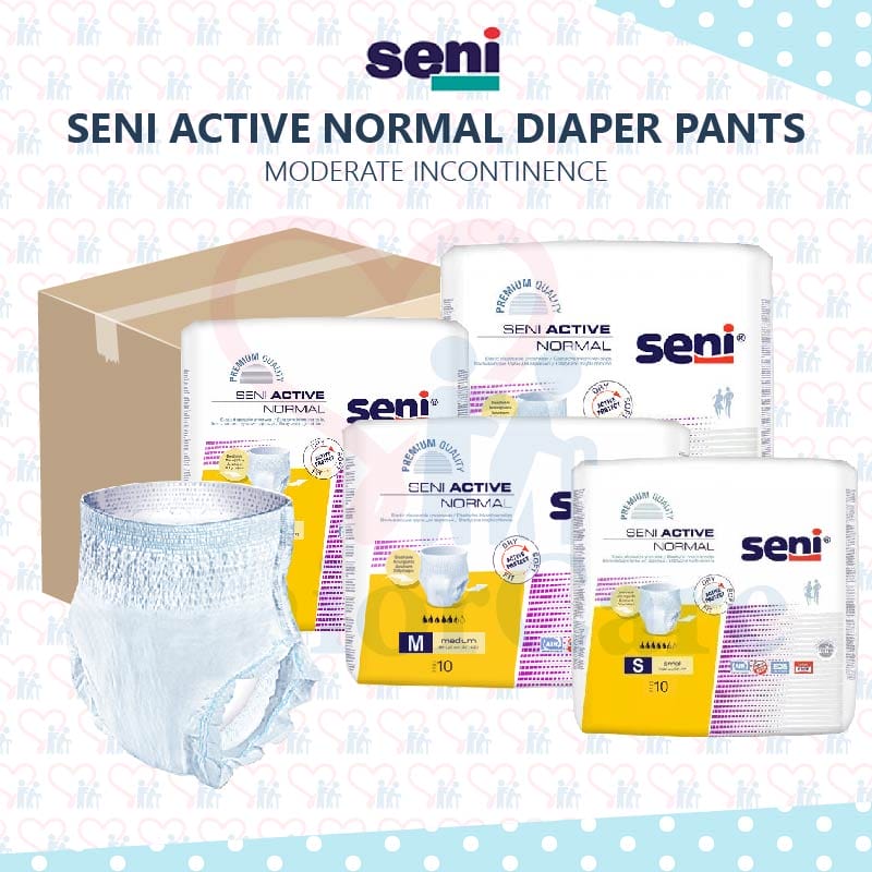 SENI CARE - Seni Active Normal Disposable Adult Incontinence Pants ...